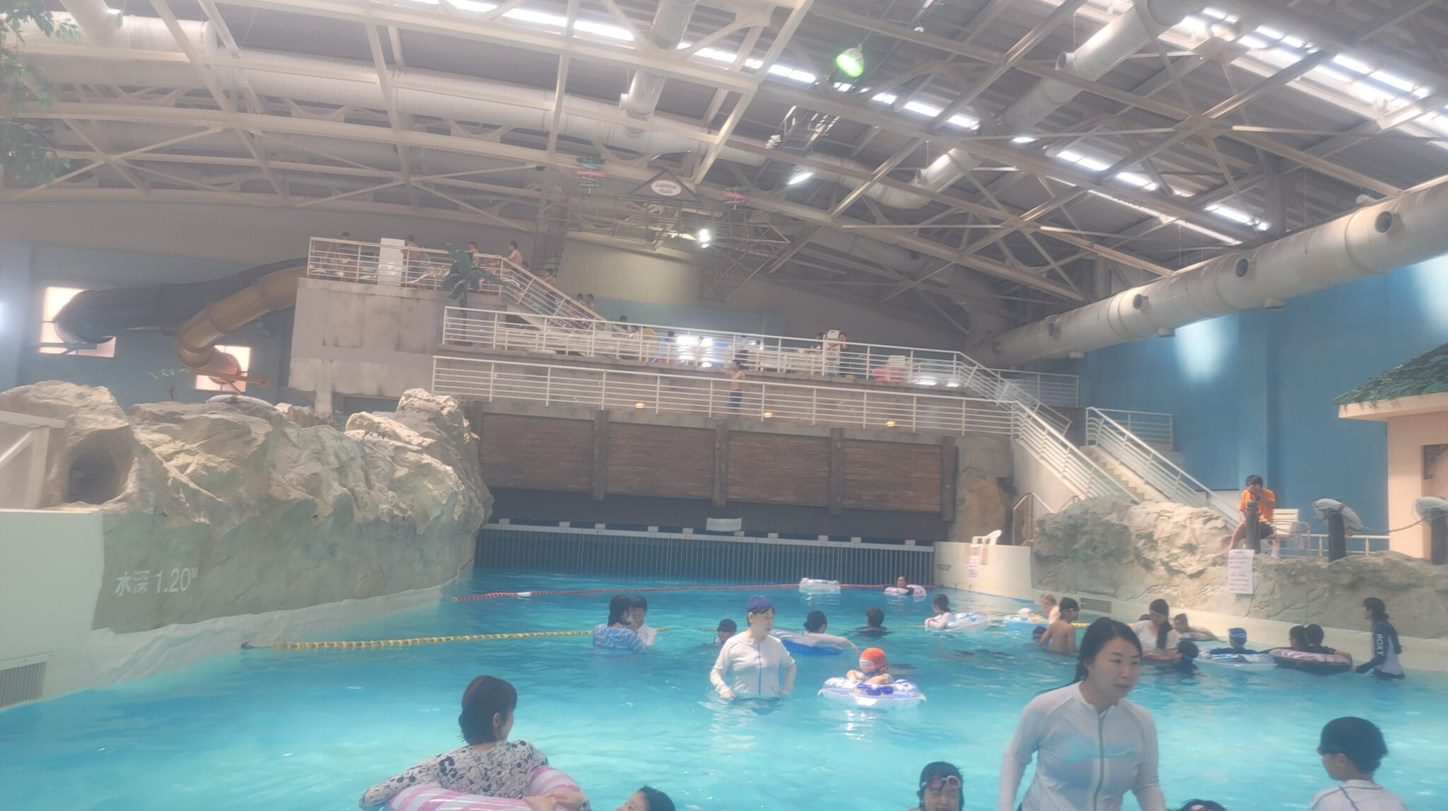 群馬にあるビーチ！桐生市新里温水プール カリビアンビーチ 群馬県桐生市 【ごりログ】 | 群馬の漫才師アンペアーのブログ